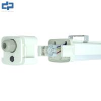 China 20W 2FT Linear Led Light Fixture With Sensor IP66 IK10 Led Batten Fitting for sale