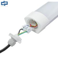 China 40w Linear Led Surface Mount Fixture 4FT Linear Light With Press Type Terminal Block IP66 for sale