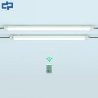 China Dimmable Surface Mounted Linear Led Light Fixture Designed With Knob Type End Cap For Easy Wiring for sale