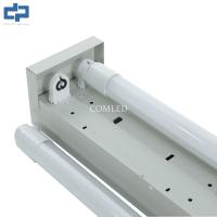 China Weatherproof 2FT T8 Twin Led Tube Light Fitting Double Tube LED Light 18W 2800K 6500K for sale
