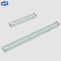 China 9w 18w Emergency Single 4FT Tube Light Fixture With Transparent Diffuser for sale