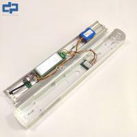 China Iron Bracketled led Wrap Around Lights Milky White Emergency Led Shop Light for sale
