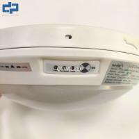 China IP65 LED Oyster Light Fixture Selectable CCT White Finish With ON OFF Microwave Sensor for sale