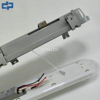 China 4FT LED Batten Fixture Indoor IP65 IK08 110lm/w 140lm/w Optional Sensor Dimming for sale