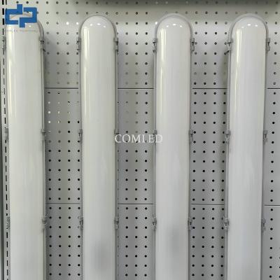 China 4FT 36W LED Compact Batten Fixture With Microwave Sensor Dimming Function For industrial Lighting for sale