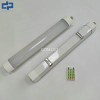 China Dimmable LED linear light fixture IP66 industrial triproof batten light Surface Mount vapor tight Linear LED Light Fitting Easy Wiring engineering project LED luminaires for sale