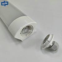 China 36w Vapor Proof Rating IP66 LED Linear Light Fixture With Microwave Sensor 6000K for sale