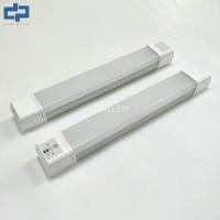 China IP65 IK10 Waterproof 600mm LED Batten Light Fitting With Quick Wiring Design for sale