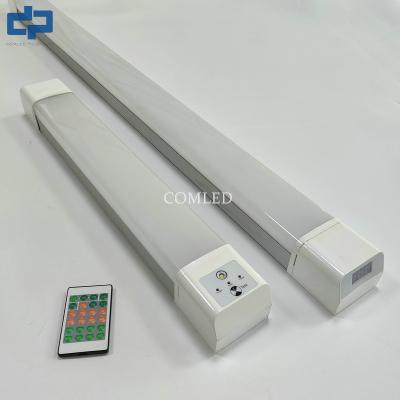 China IP65 vapor proof Emergency ligting fixture 5 Feet LED Batten light fitting for industrial lighting for sale