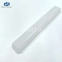 China weatherproof led batten lights for engineering project led 2 foot light fixture with IP65 waterproof rating Parking lots 18w slim led batten for sale