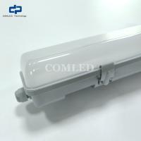 China CE SAA approved 1200mm commercial/industrial LED Batten Light fixtures Surface Mount weatherproof lED lighting fixture With Emergency battery vapor proof lED light fittings for sale
