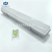 China Sensor dimming vapor proof batten light IP65 tri-colour LED lighting fixtures High waterproof Rating industrial vapor light Tri Proof LED Light 4 Foot Light Fixture Emergency LED Batten for sale
