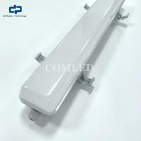 China industrial vapor tight batten light 1200mm IP65 tri-proof warehouse lED lighting fixtures tunnel lighting weatherproof Batten fixtures With 3CCT changeable for sale