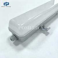 China CE SAA C-Tick approved LED batten light IP65 triproof Emergency battens industrial weatherproof Batten Light fixture for parking lot , warehouse , tunnel for sale