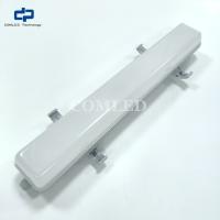 China industrial vapor tight batten light 1200mm IP65 tri-proof warehouse lED lighting fixtures tunnel lighting weatherproof Batten fixtures With 3CCT changeable for sale