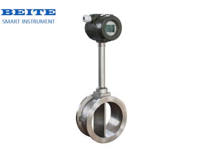 China Wafer Type Vortex Flow Meter DN25-DN300 IP65 Gas Liquid Steam Measurement 1.0% Accuracy for sale