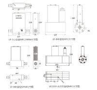 China Thermal Gas Mass Flow Meter Stainless Steel 316L Explosion-Proof 4-20mA Output RS485 for sale