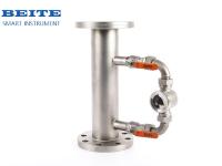China Visual Tube Flow Indicator Threaded Flange Type DN15 DN400 0.6MPa 120C for sale
