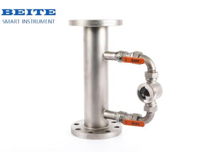 China Visual Tube Flow Indicator Threaded Flange Type DN15 DN400 0.6MPa 120C for sale