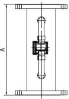 China Visual Tube Flow Indicator Threaded Flange Type DN15 DN400 0.6MPa 120C for sale
