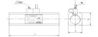 China Piston Flow Switch Liquid Water SPST 10MPa 120℃ Inline Adjustable Flow Meter for sale