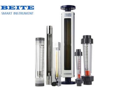China Glass Tube Rotor Flow Meter Corrosion Resistance Range Ratio 10:1 DN2 to DN100 for sale