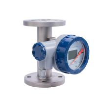 China Metal Tube Rotameter Flow Meter 10:1 Range Ratio LCD Display for Gas Liquid for sale