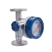 China Intelligent Anti-Corrosion Metal Tube Rotameter Flow Meter 4-20mA Remote Transmission Alarm DN15-DN150 for sale