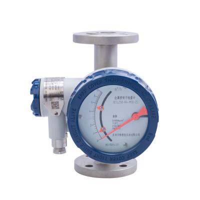 China Intelligent Anti-Corrosion Metal Tube Rotameter Flow Meter 4-20mA Remote Transmission Alarm DN15-DN150 for sale