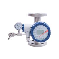China Metal Tube Rotor Flow Meter with LCD Display 4-20mA Output for Gas Liquid Measurement 16-150000 L/h for sale