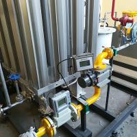 China Temperature and Pressure Compensated Gas Turbine Flow Meter DN40 5-50m3/h Natural Gas Flow Meter for sale