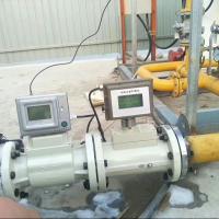 China Temperature and Pressure Compensated Gas Turbine Flow Meter DN40 5-50m3/h Natural Gas Flow Meter for sale