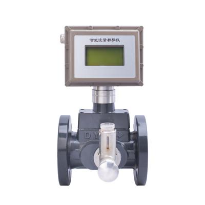 China Temperature and Pressure Compensated Gas Turbine Flow Meter DN40 5-50m3/h Natural Gas Flow Meter for sale