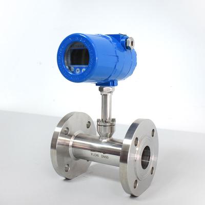 China Thermal Gas Mass Flow Meter Stainless Steel 316L Explosion-Proof 4-20mA Output RS485 for sale