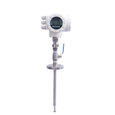 China Insertion Thermal Gas Mass Flow Meter RS-485 Modbus RTU for Hydrogen Gas DN65-DN4000 for sale