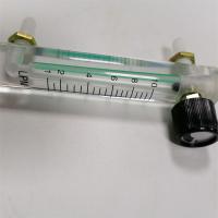 China Oxygen Bar Flow Meter 3-30lpm Oxygen Air Gas Flow Meter With Valve for sale
