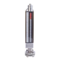 China UHZ/C Magnetic Flap Liquid Level Meter 0-6000mm Range 304/316L Side Mounted for sale