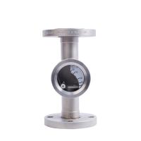 China Sight Flow Indicator 304 Stainless Steel Water Flow Indicator for sale