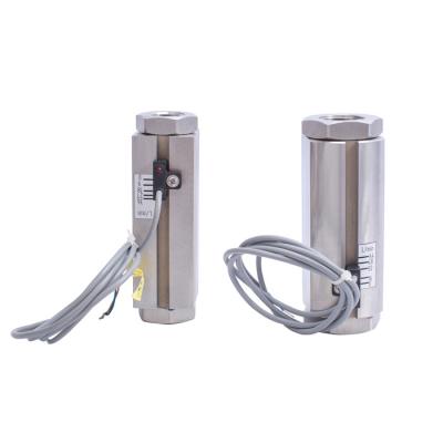China Piston Flow Switch Liquid Water SPST 10MPa 120℃ Inline Adjustable Flow Meter for sale