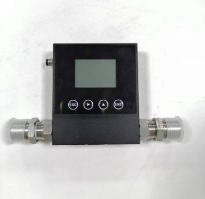 China Micro Thermal Gas Mass Flow Meter 0-30 SLM N2 High Precision ±1% F.S. for Natural Gas Compressed Air for sale