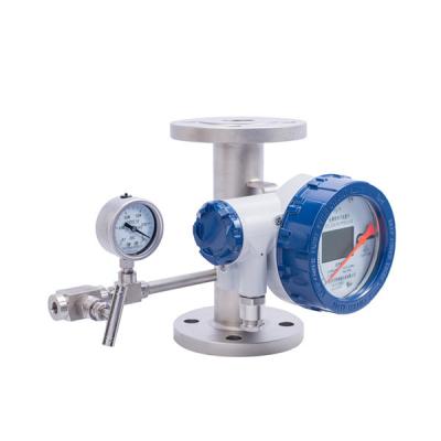 China Gas Metal Tube Rotor Flowmeter 16-150000 l/h Gas and Liquid Measurement for sale