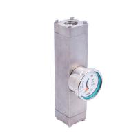 China All-Metal Tube Rotameter High Pressure 16MPa Flow Meter 4-20mA Output for sale