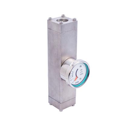 China All-Metal Tube Rotameter High Pressure 16MPa Flow Meter 4-20mA Output for sale