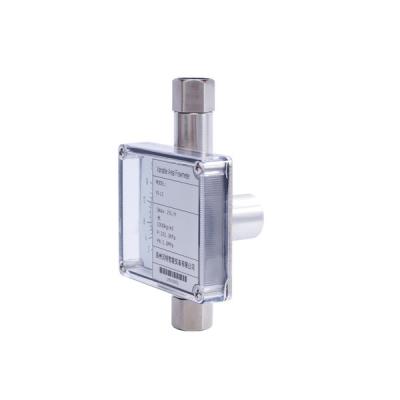 China Micro Metal Tube Rotor Flowmeter Two-Wire System 4-20MA Output for sale