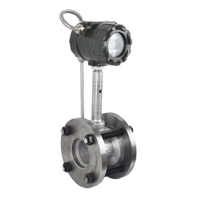 China Steam Gas Vortex Flowmeter IP65 Frequency Output 1.0% Accuracy for sale