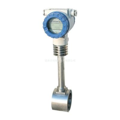 China High Temperature Vortex Flow Meter DN15-DN100 Frequency Output Digitization IP65 for sale