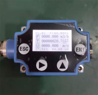 China Micro Vortex Flowmeter Gas Steam Measurement IP65 316L Stainless Steel Accuracy ±1.5% for sale
