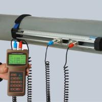 China Handheld Ultrasonic Flow Meter 4-20mA Output Or 0-20mA Output for sale