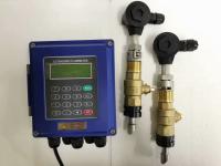 China Portable External Probe Hot And Cold Flow Meter Wall Mounted Ultrasonic for sale