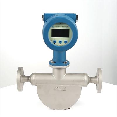 China Coriolis Mass Flowmeter High Precision 0.1% Accuracy for Liquids and Gases DN3 to DN150 for sale